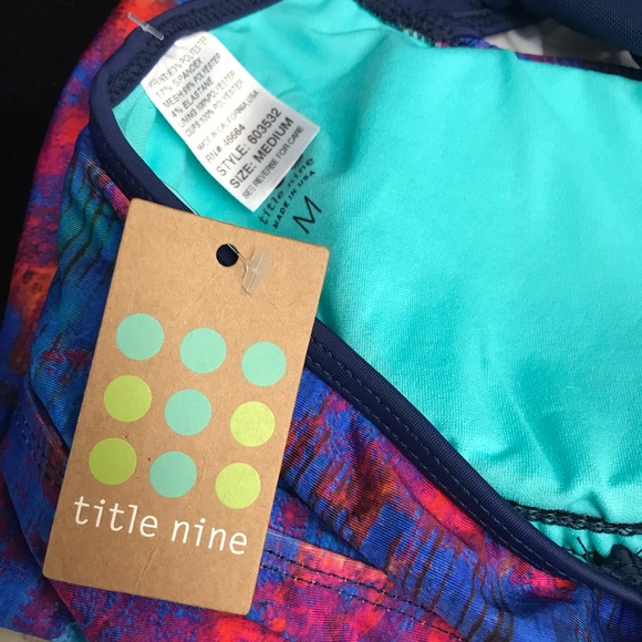 Title nine | Swim | Title Nine Jane Bond Tankini Swim Top | Poshmark